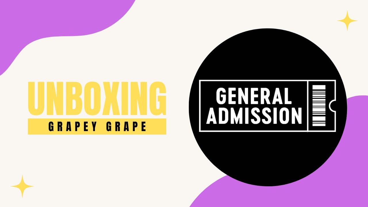 Unboxing and Reviewing Grapey Grape Soft Chews by General Admission ...