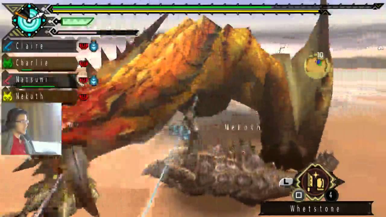 [FR] Patapignouf sur Monster Hunter 3rd Sand Barioth - YouTube