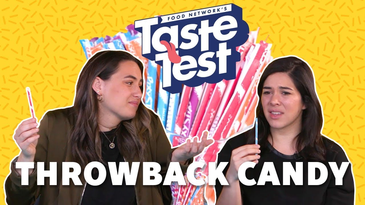 Throwback Candy 🍭TASTE TEST | Taste Test | Food Network - YouTube