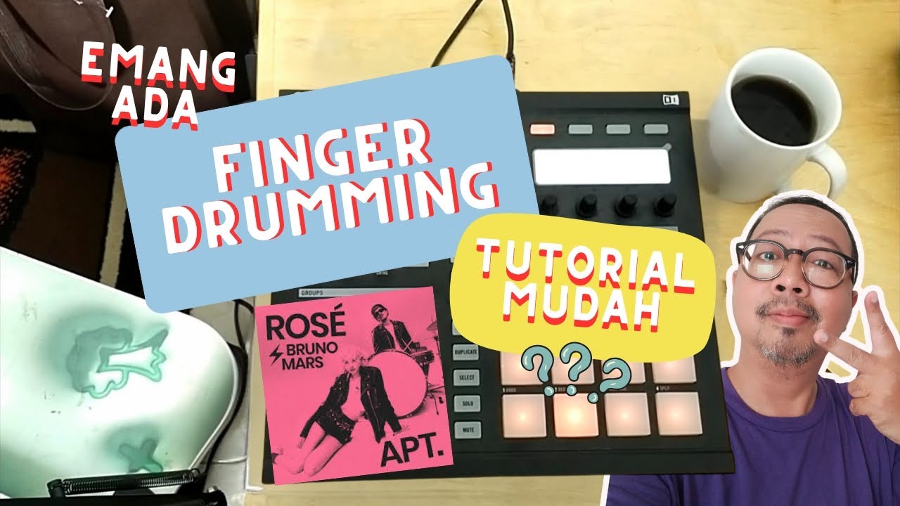 Tutorial Mudah Banget Finger Drumming lagu APT. by Rosé ⚡Bruno Mars !!! #fingerdrumming # ...