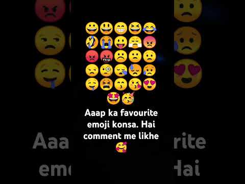 ##@aap ka faurite emoji comment karen🥰 - YouTube