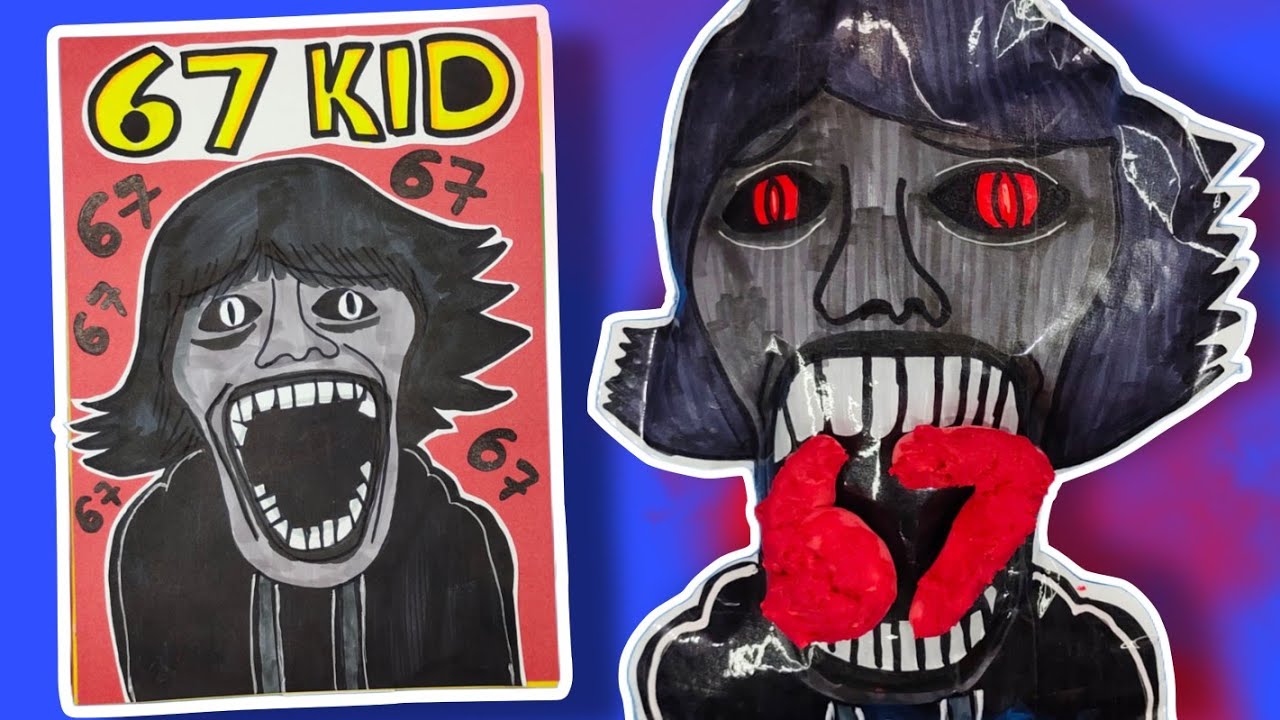 Making SCP 67 KID HORROR Game Book😨😈 ( +67 Kid Squishy)Full Game..Scp ...