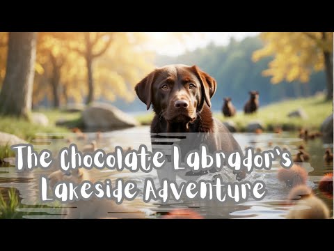 The Chocolate Labrador's Lakeside Adventure The Most Heartwarming ...
