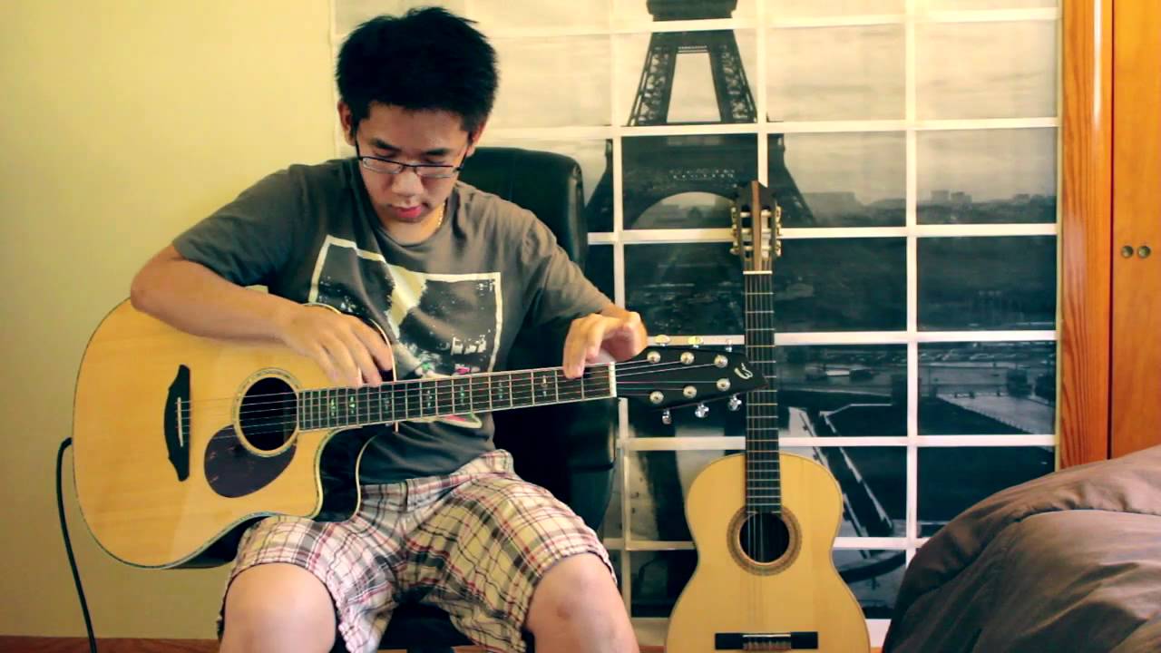 Drifting (Andy McKee) - Vinh Tran - YouTube