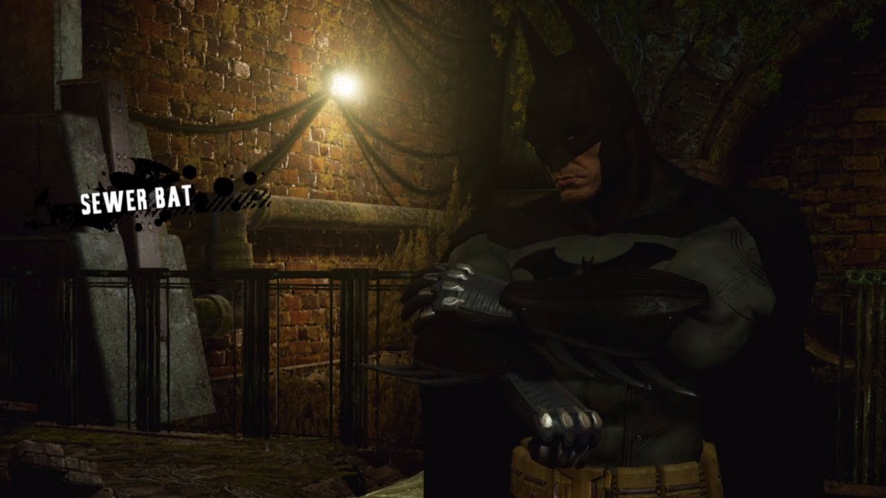 Batman is a "Sewer Bat"... - YouTube