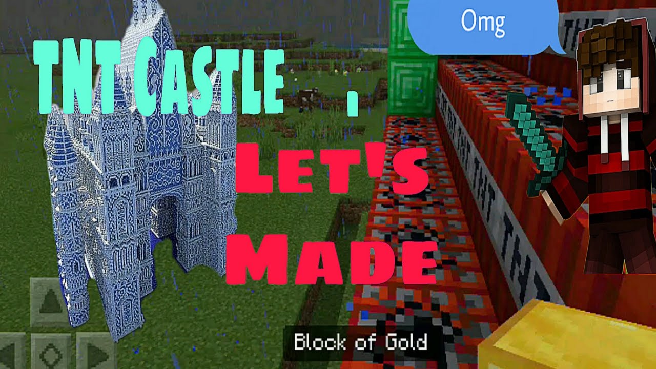 TNT Castle 🏰 in Minecraft 😊😛|| Aayushgamer ||#1 - YouTube