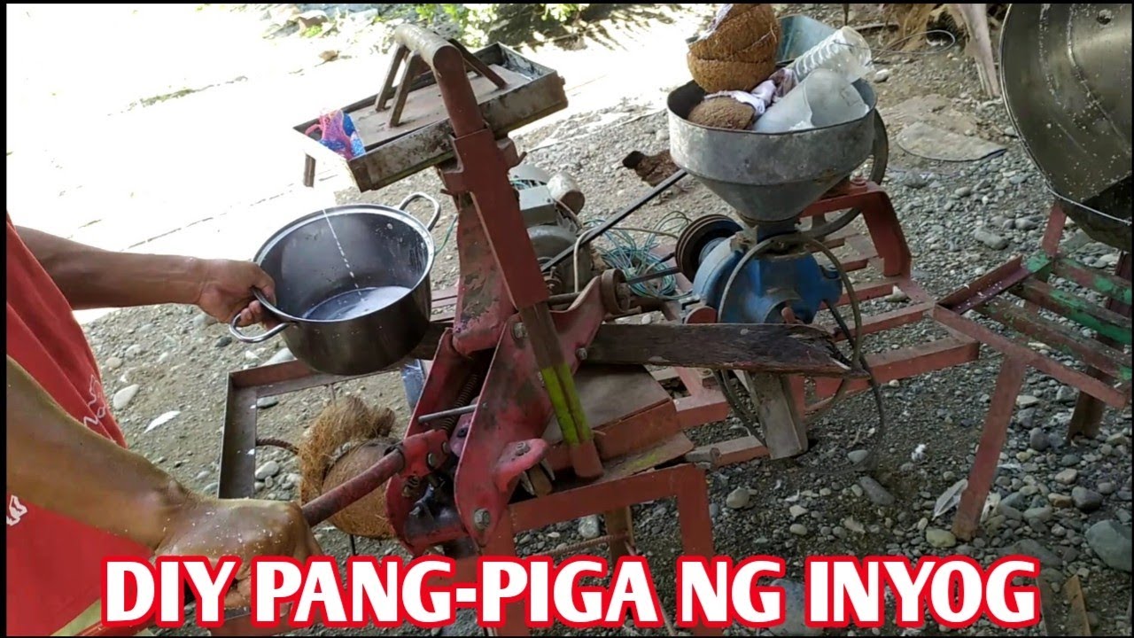 DIY PANG-PIGA NG INYOG - YouTube