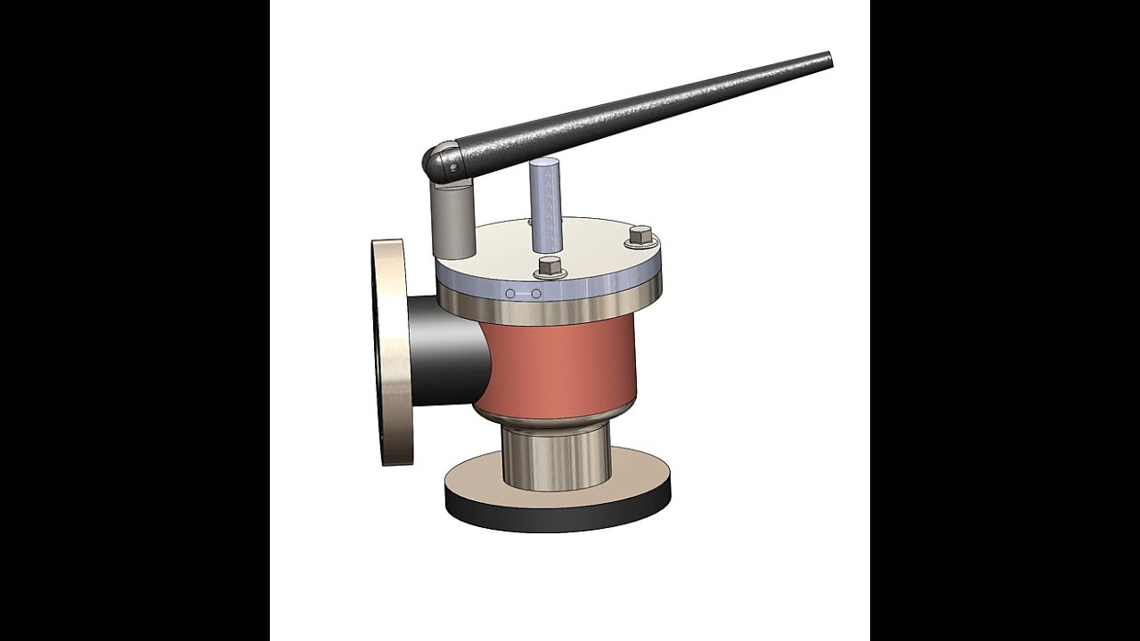 Design all parts | Complete Assembly valve | solidworks - YouTube