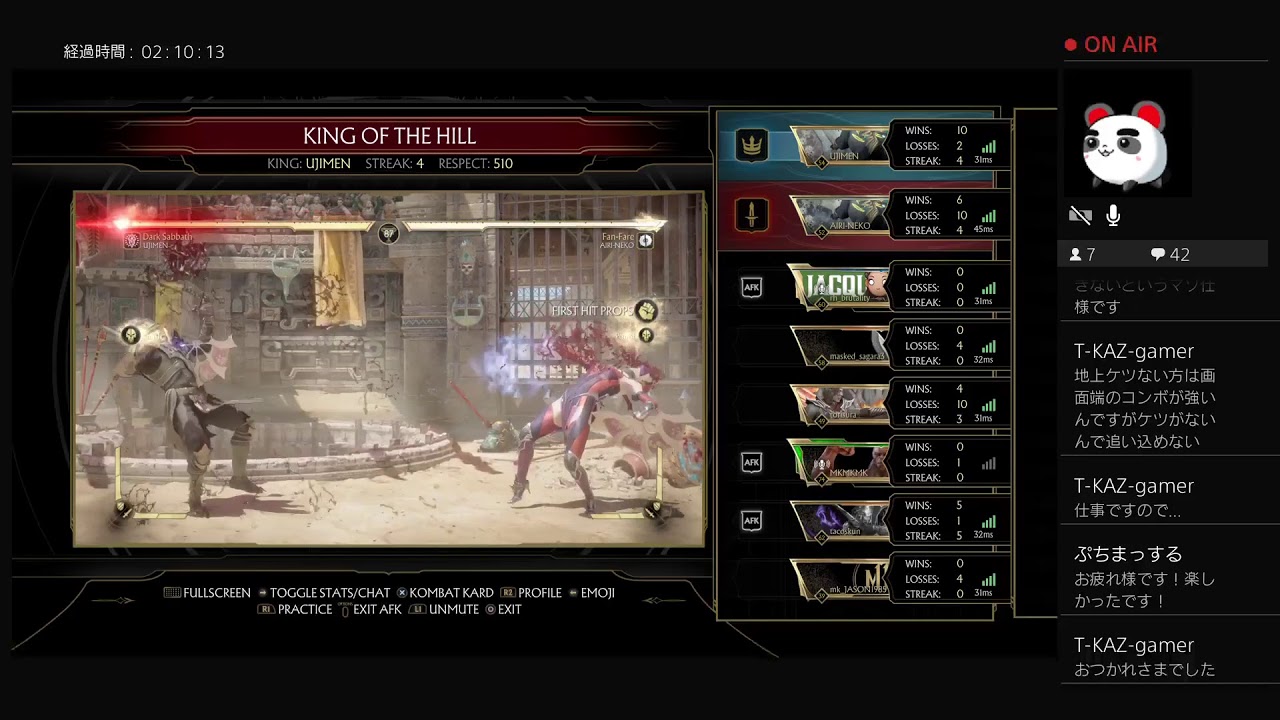 MKMKMKがPS4からブロードキャスト - YouTube