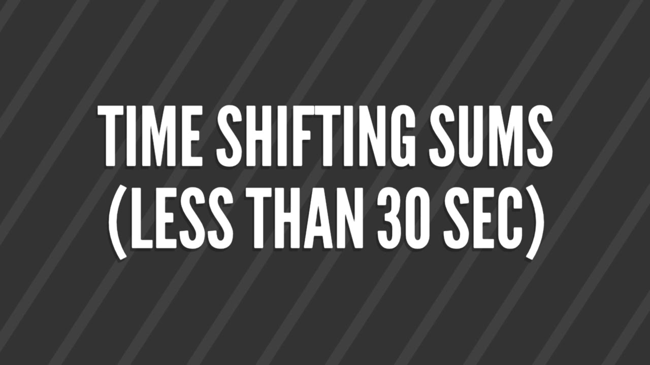 Time shifting GRAPH sums -signal and system(solve in less than 30 sec ...