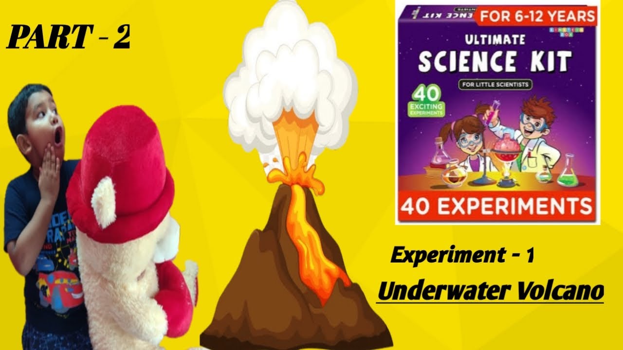Ultimate science kit experiment | Underwater volcano | Einstein box ...