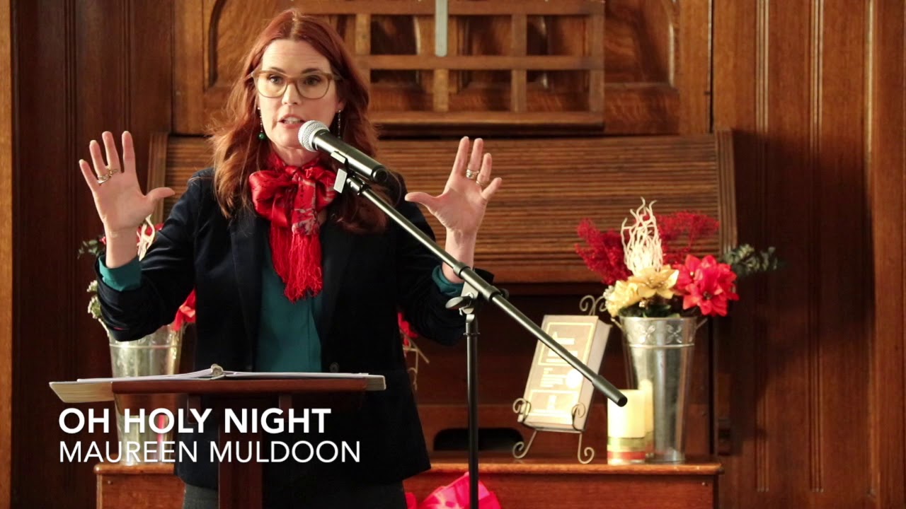 Oh Holy Night with Maureen Muldoon (the story behind the song) - YouTube