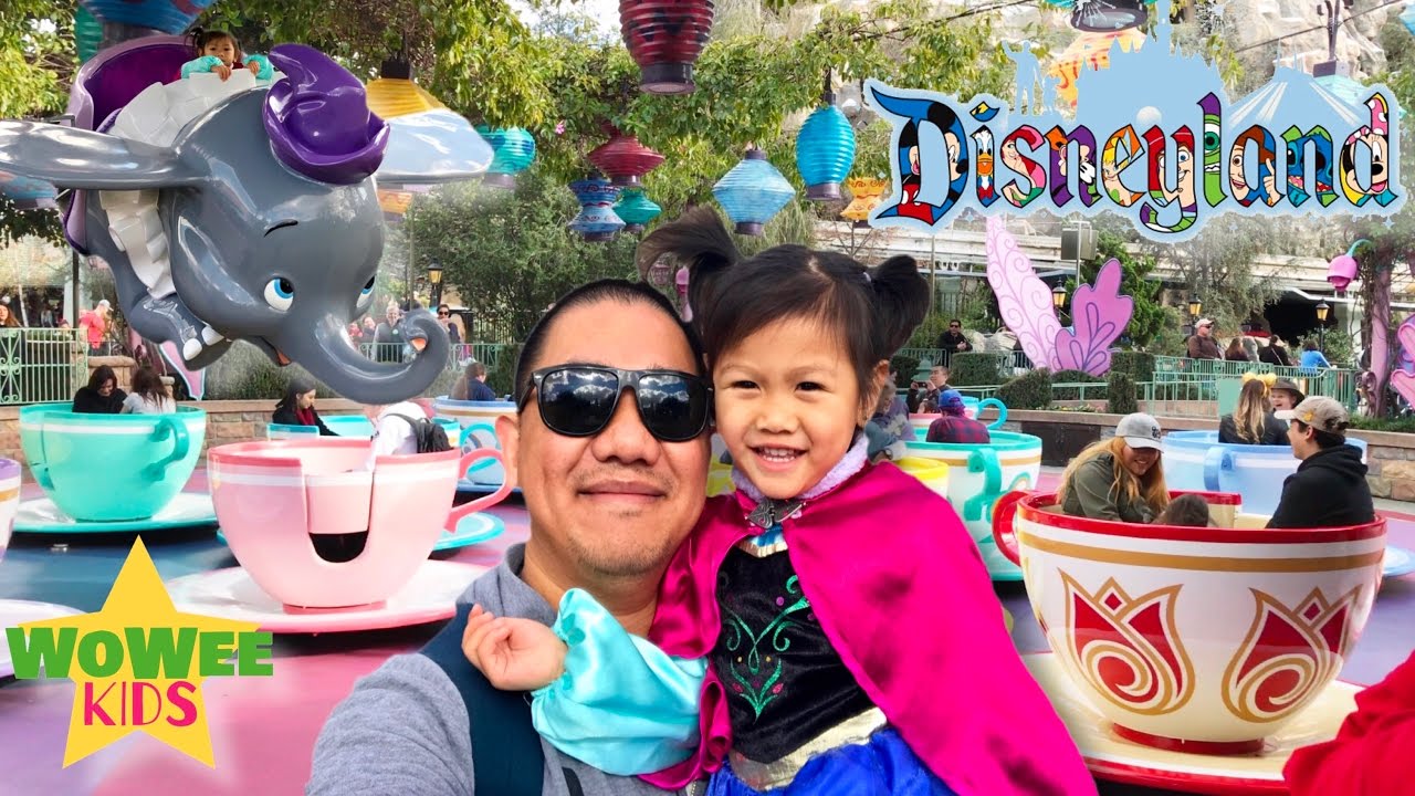 Date with Daddy at Downtown Disney & Disneyland. Princess Anna Having ...