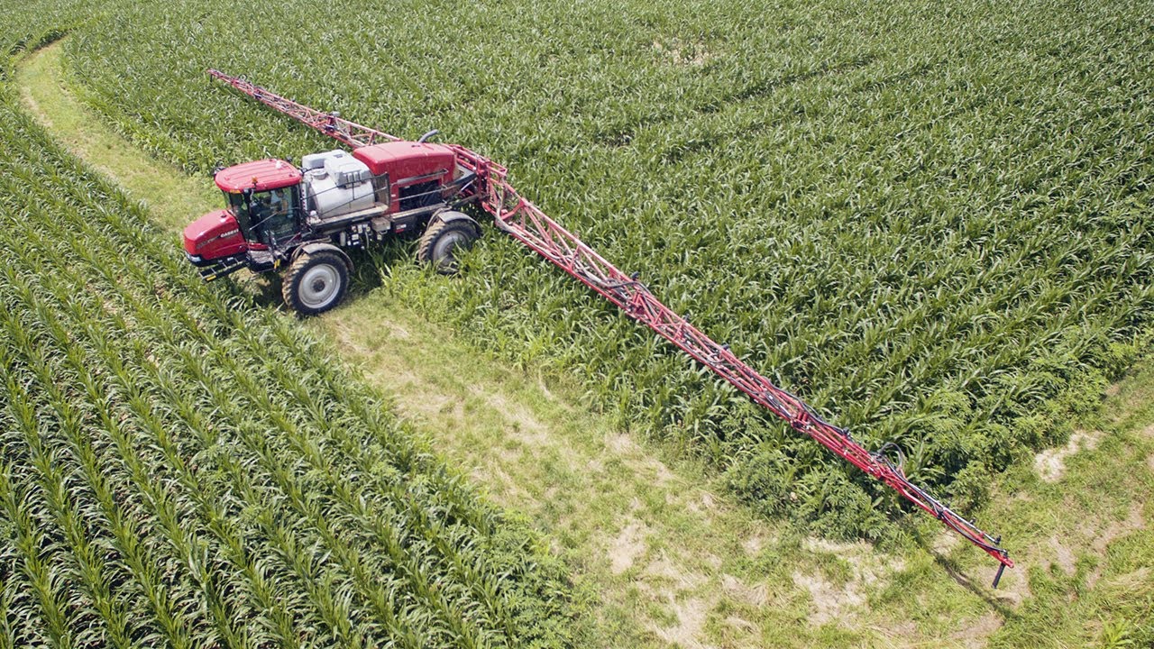 Case Patriot 4430 Sprayer w/120 Foot Booms - Spraying Status | How ...