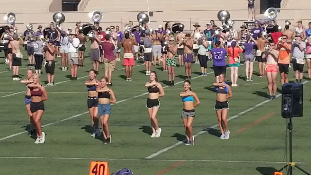 KState Marching Band practice 9-6-19 - YouTube