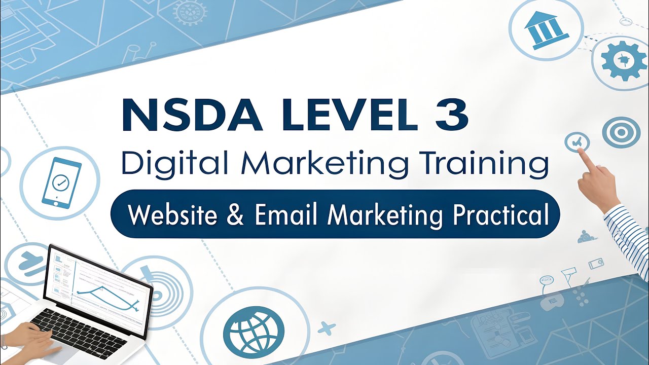 NSDA Level 3 Digital Marketing Training | Website & Email Marketing ...