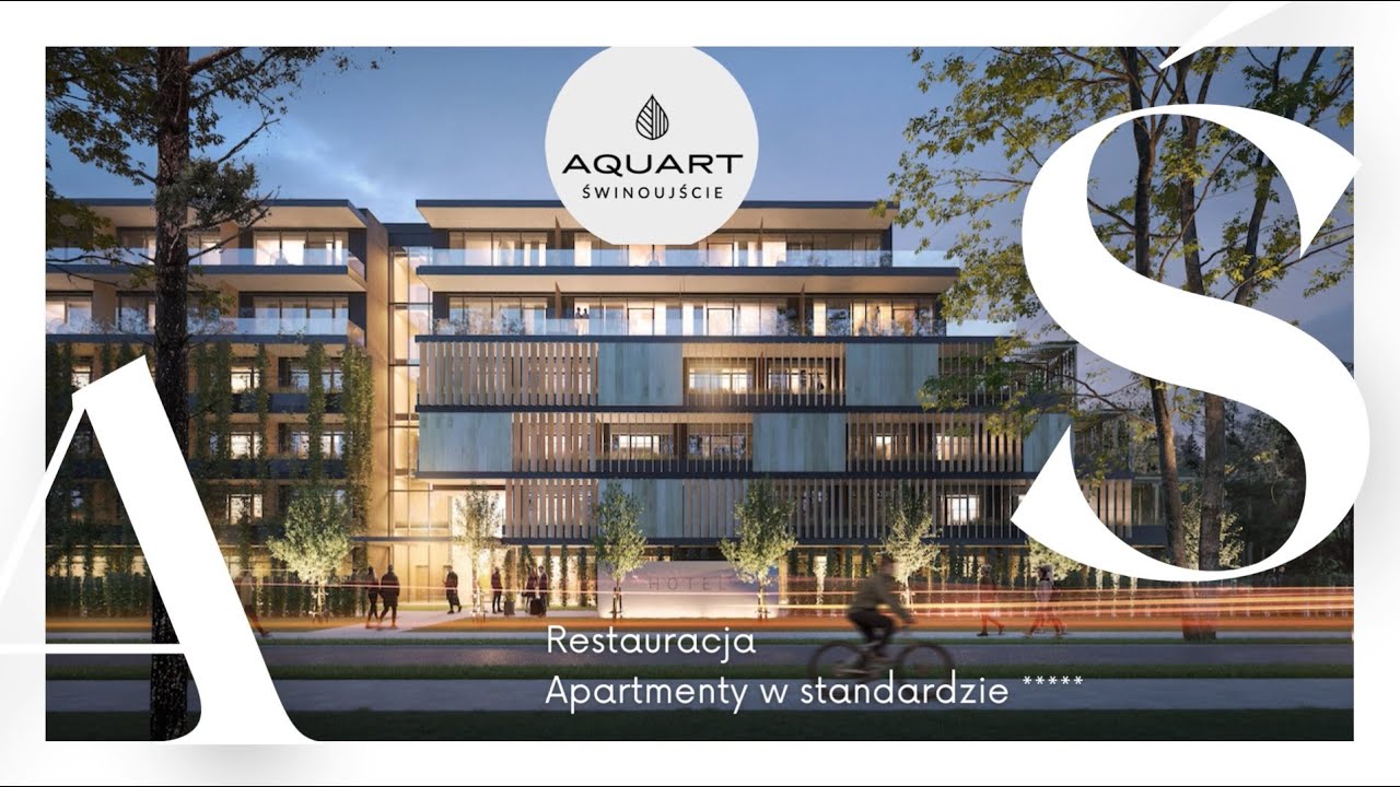 Aquart Świnoujście - nowe apartamenty przy plaży w Świnoujściu - YouTube