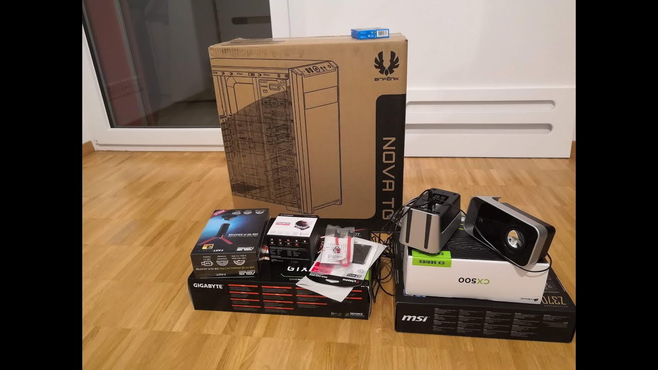 Time lapse PC build - YouTube