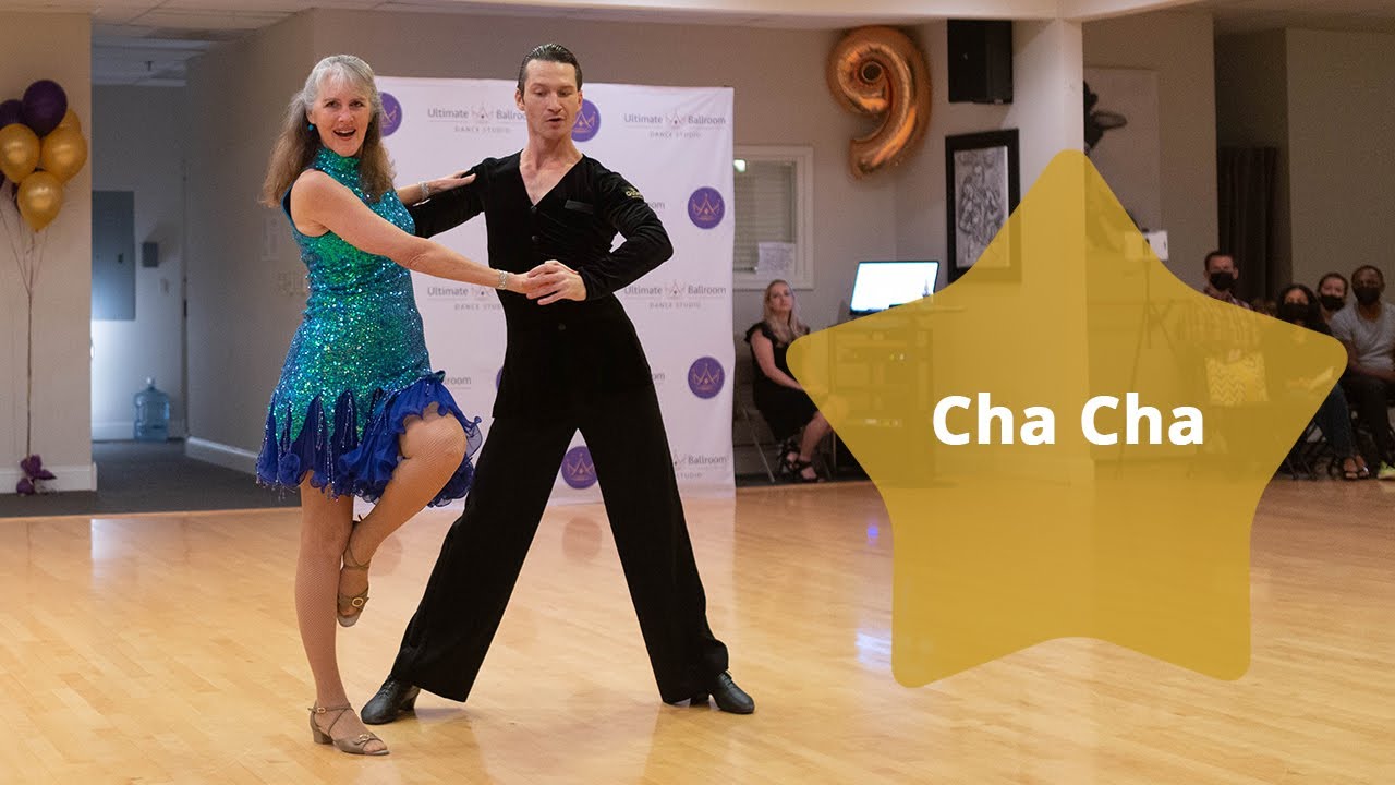 American Cha Cha Show Dance at Ultimate Ballroom Dance Studio - YouTube