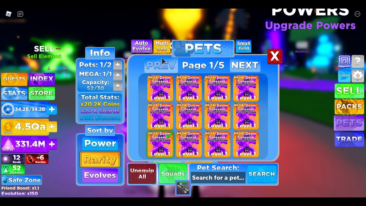 Roblox Ninja Legends 2 live mega pets giveaway every 3 sub mega or ...