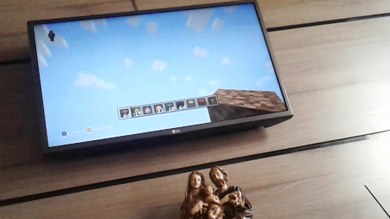 Minecraft na TV LG minha😆☺😏 - YouTube