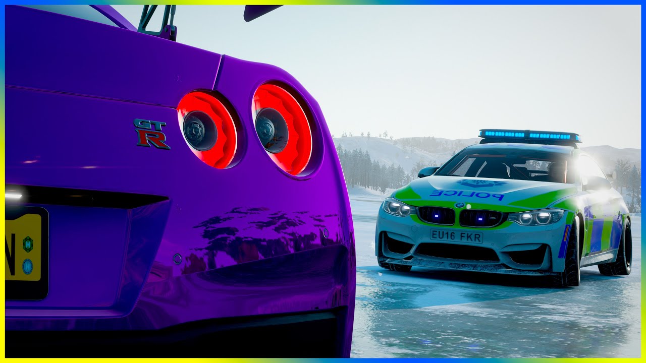 Forza Horizon 4 Police Chase - YouTube