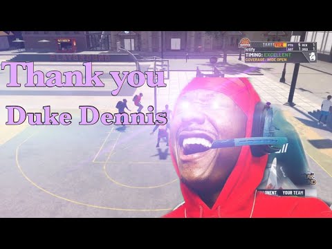 THANK YOU DUKE DENNIS! - YouTube