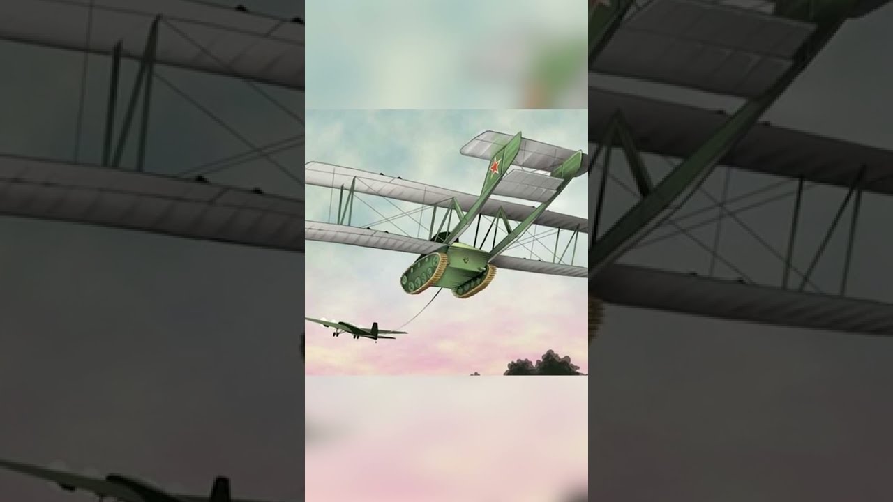The Soviet Winged Tank - Antonov A-40 - Historical Curiosities #Shorts ...