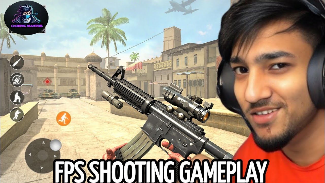 FPS SHOOTING GAMEPLAY IN GAMING MASTER 💪📸#games #gaming #mobilegame 🤣 ...