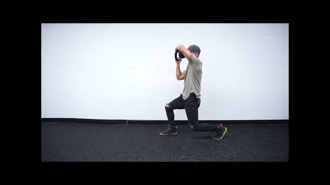 Split Stance KB Halo - YouTube