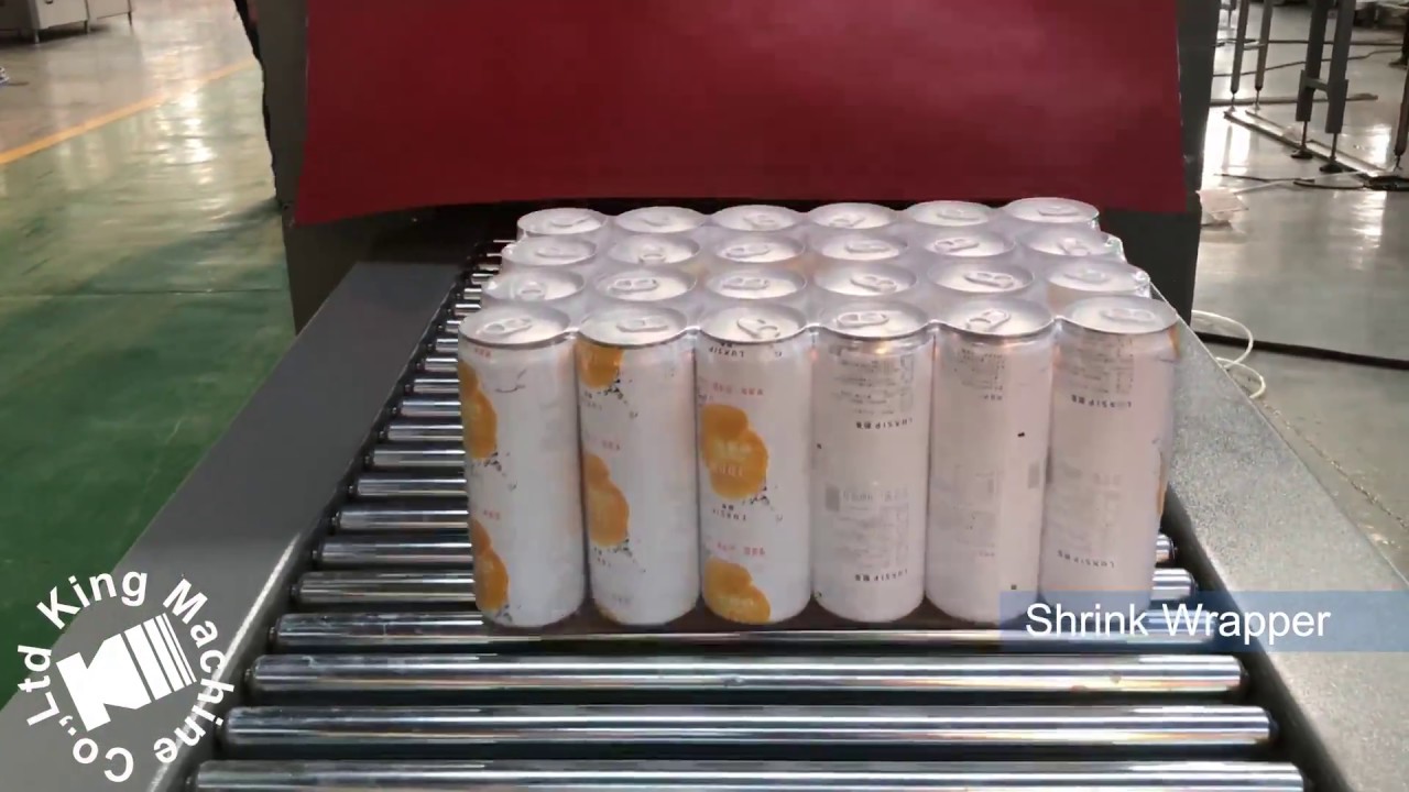 Complete Can Beverage Production Line - YouTube