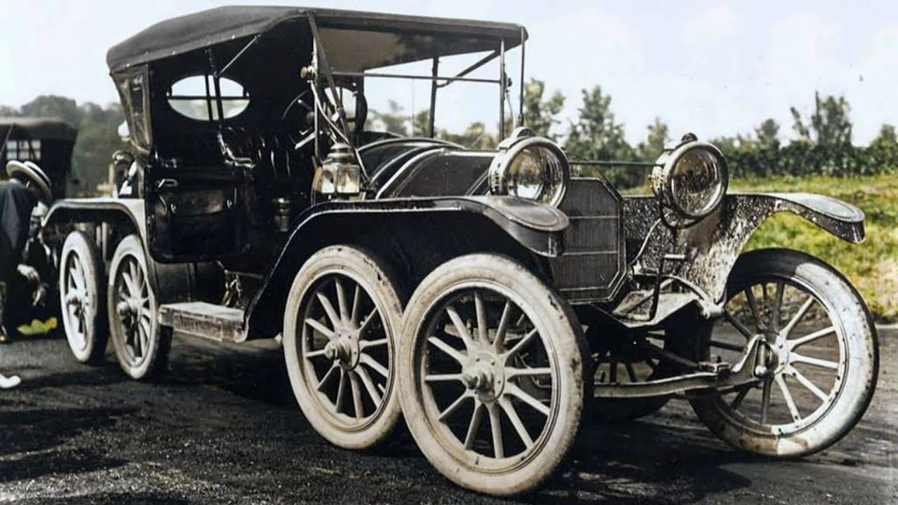 The Reeves-Overland Octoauto: 8 Wheels of Pure Insanity - YouTube