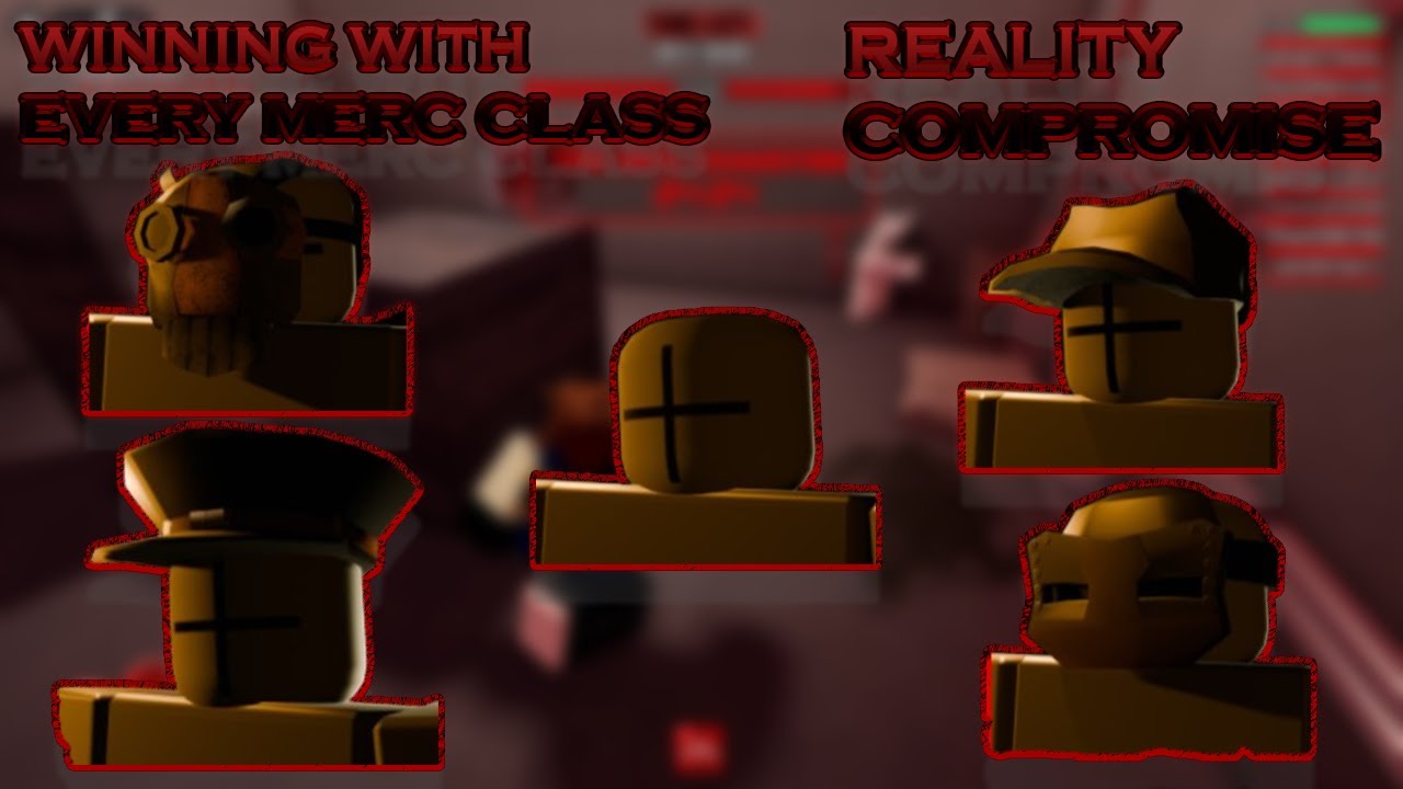 WINNING WITH EVERY MERC CLASS IN REALITY COMPROMISE | Roblox Reality ...