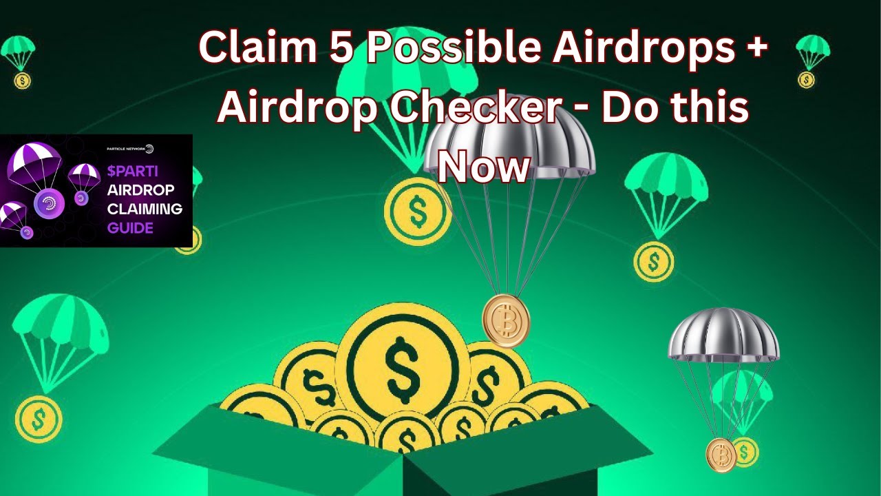 Claim 5 Possible Airdrops + Airdrop Checker Do this Now - YouTube