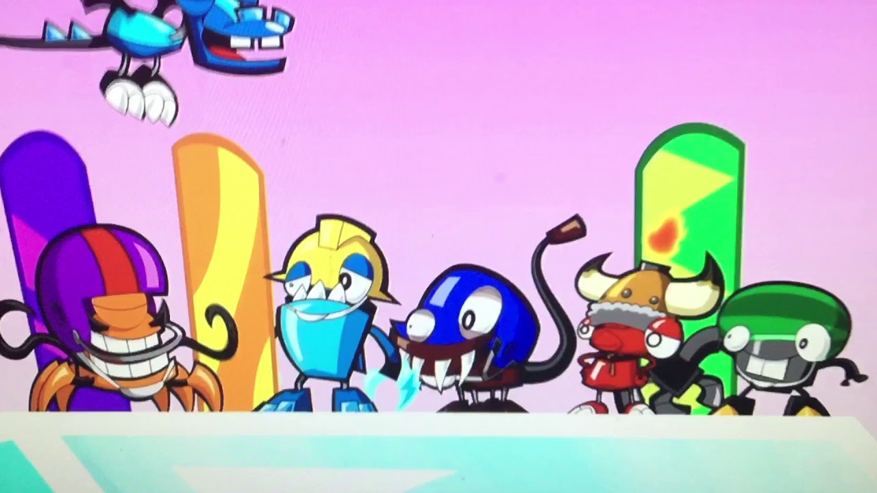 Mixels snow Half pipe (fandub) - YouTube