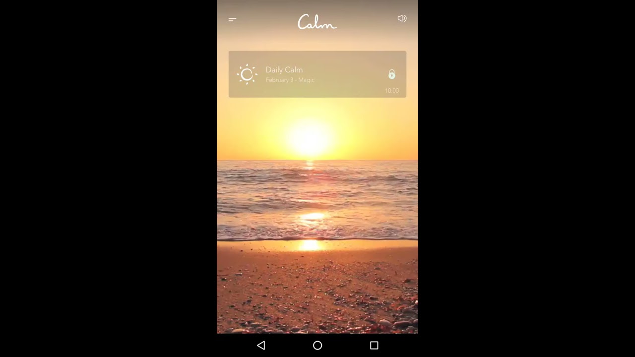 App Review: Calm by Calm.com - YouTube