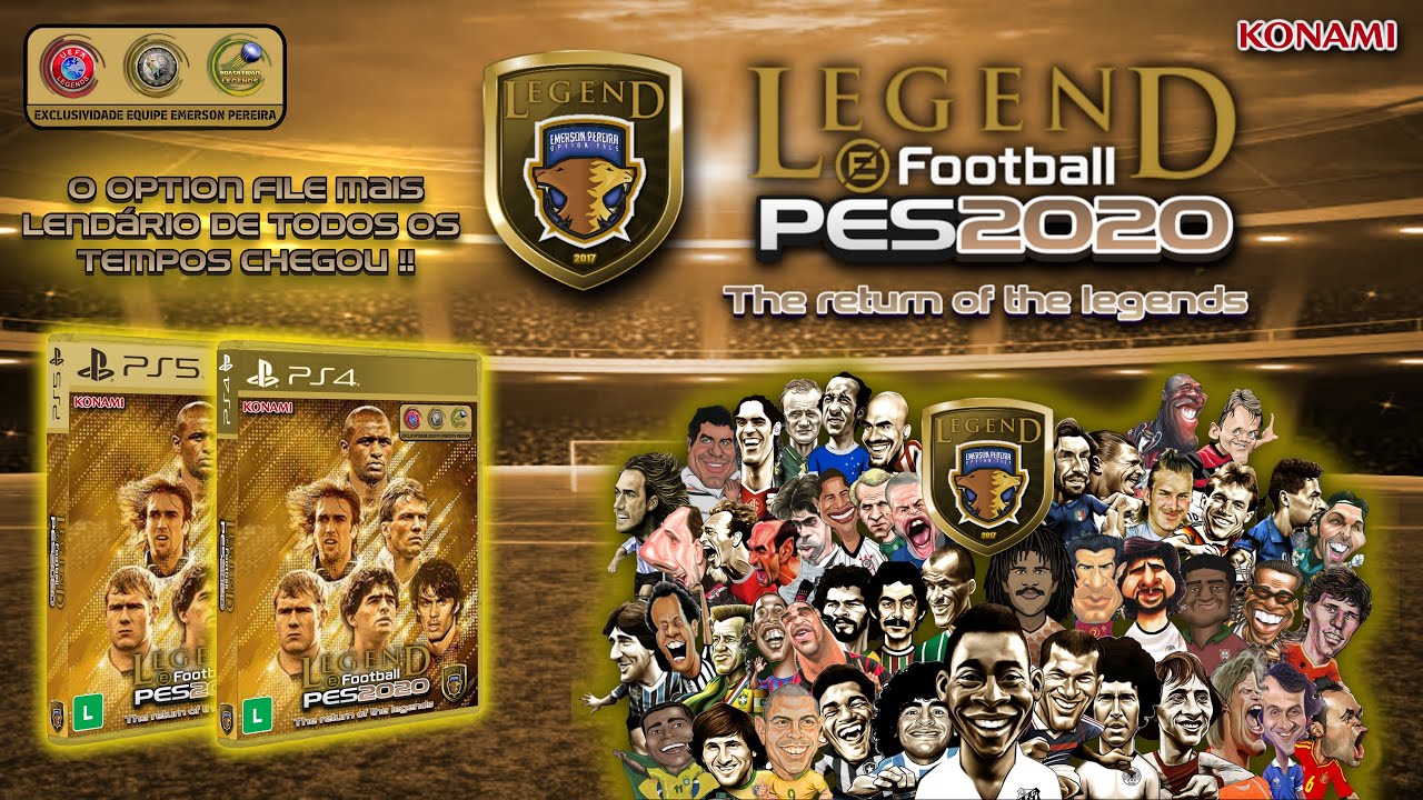 PES 2020 - Jogando o OF LEGENDS ! Está de volta ! Tá muito bacana !Veja ...