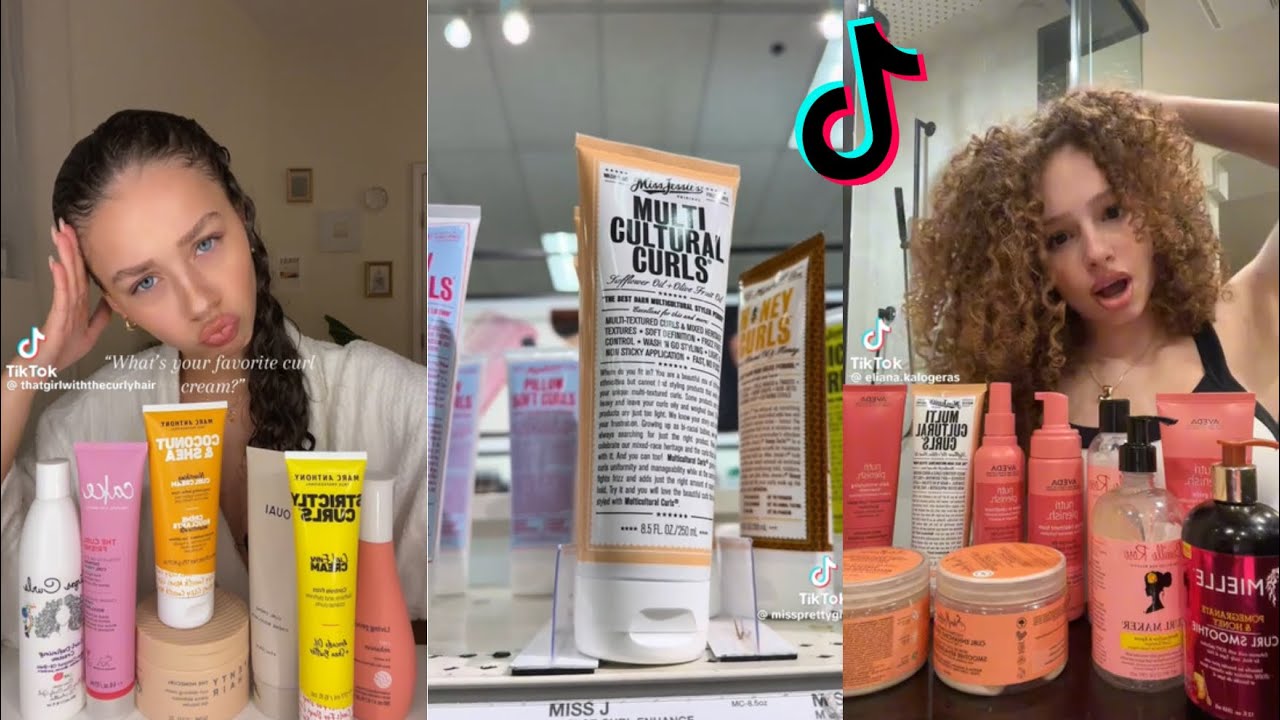2025 My Favorite Curly Hair Products🤩| Tiktok Compilation - YouTube