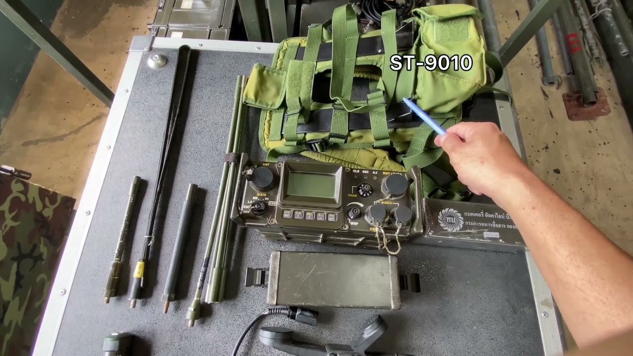 ชุดวิทยุ PRC-930/730 (CNR-900T) #ส่วนประกอบ - YouTube