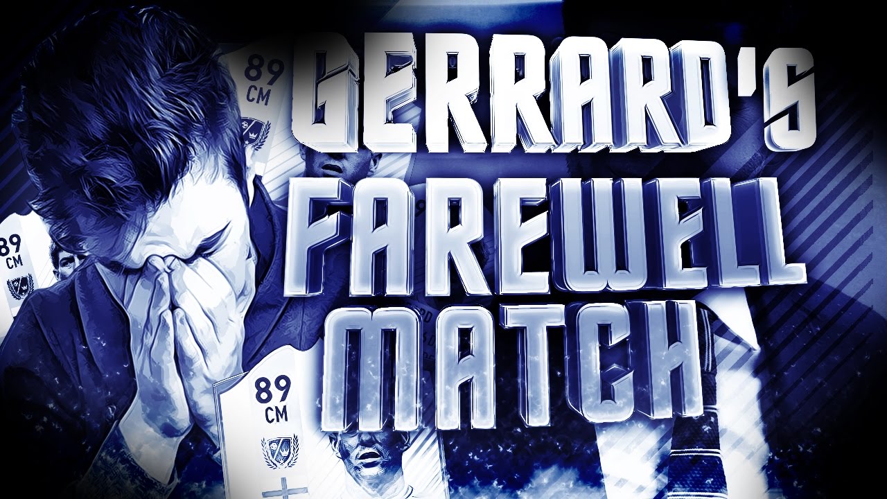 ПРОЩАЛЬНЫЙ МАТЧ ДЖЕРРАРДА / GERRARD'S FAREWELL MATCH - YouTube