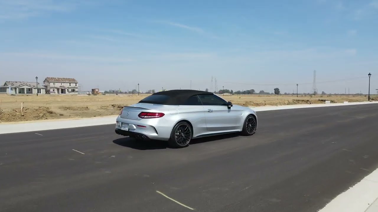2019 Mercedes AMG C63 STOCK 0-60 MPH & 1/4 mile Dragy - YouTube