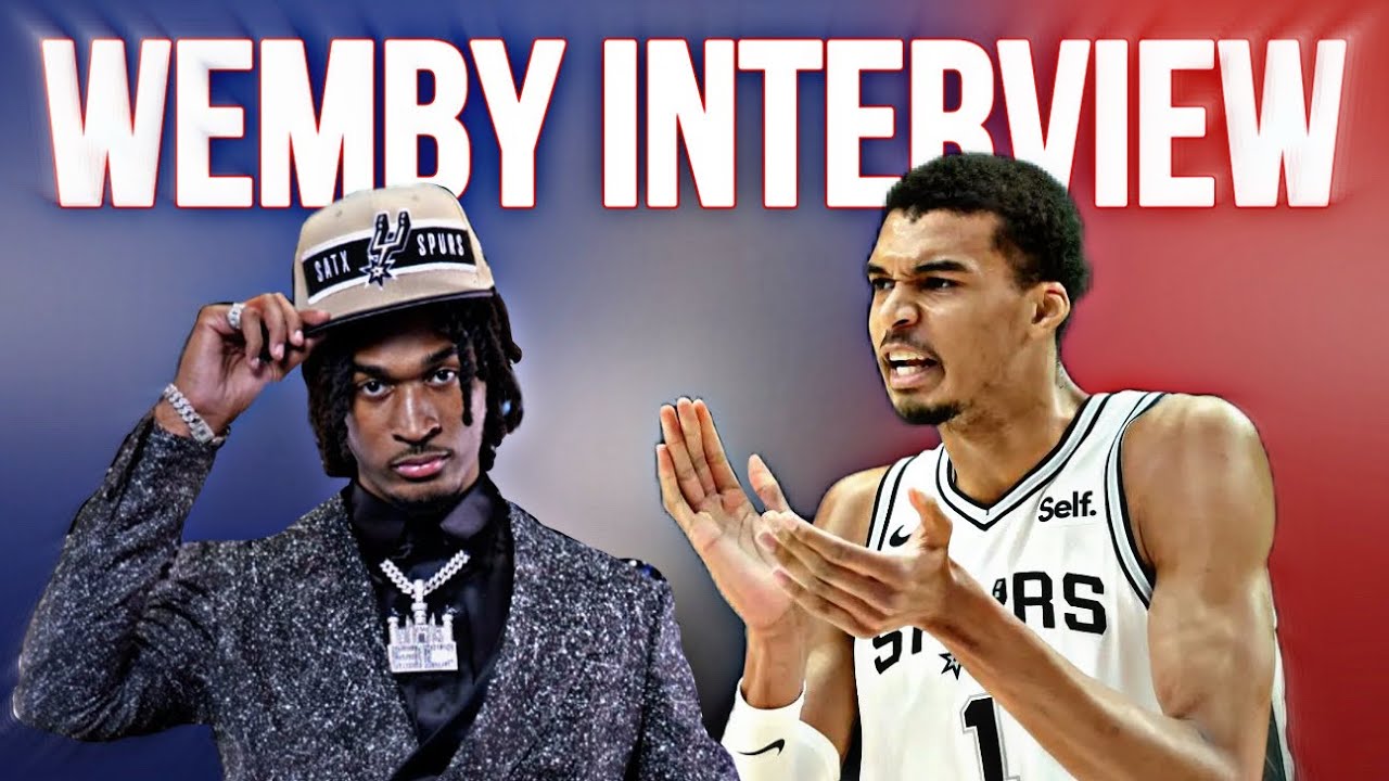 Wemby Speaks on Draft Lottery | Victor Wembanyama Interview - YouTube