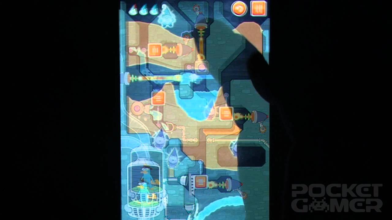 Where's My Perry? iPhone Game Review - PocketGamer.co.uk - YouTube