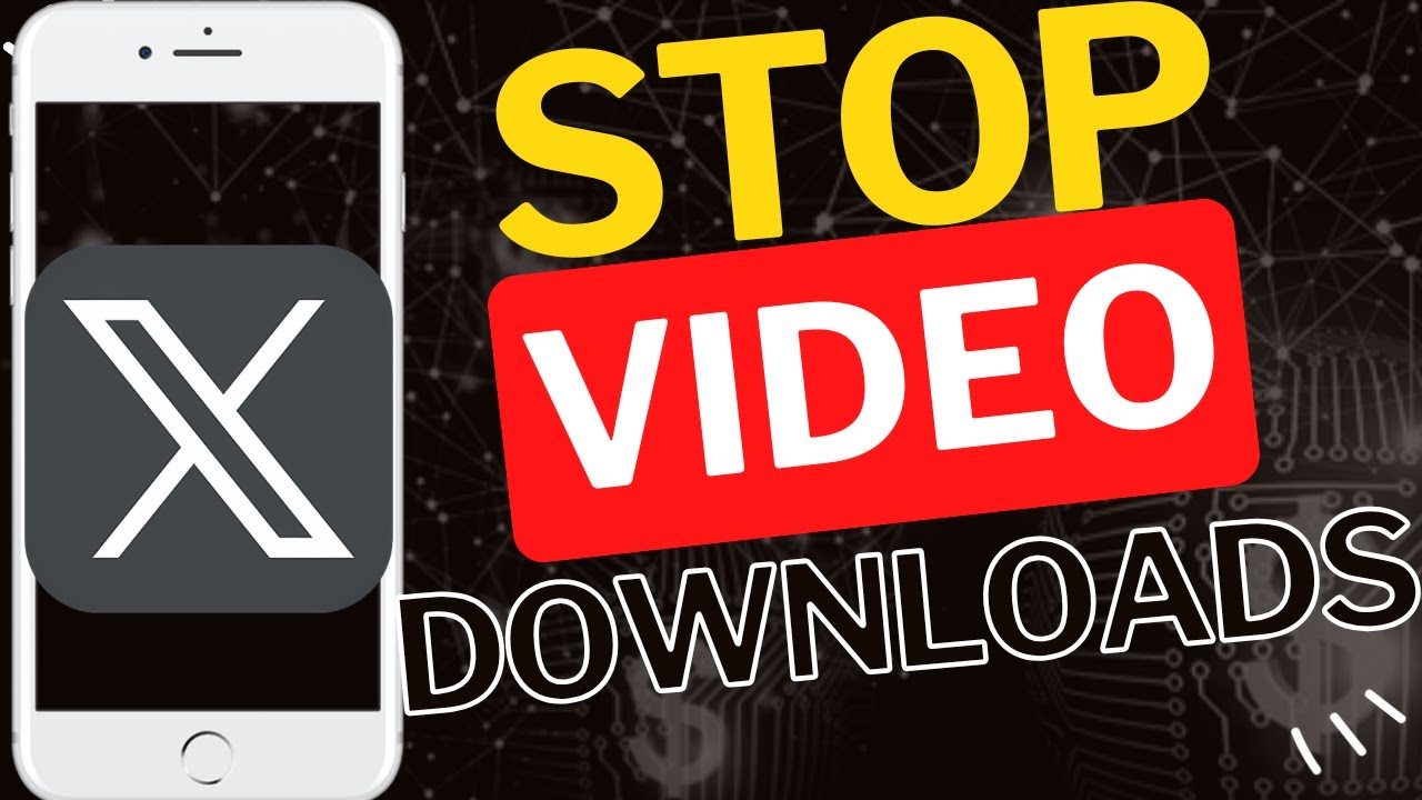 How to Stop Others from Downloading Your Videos on X App - YouTube