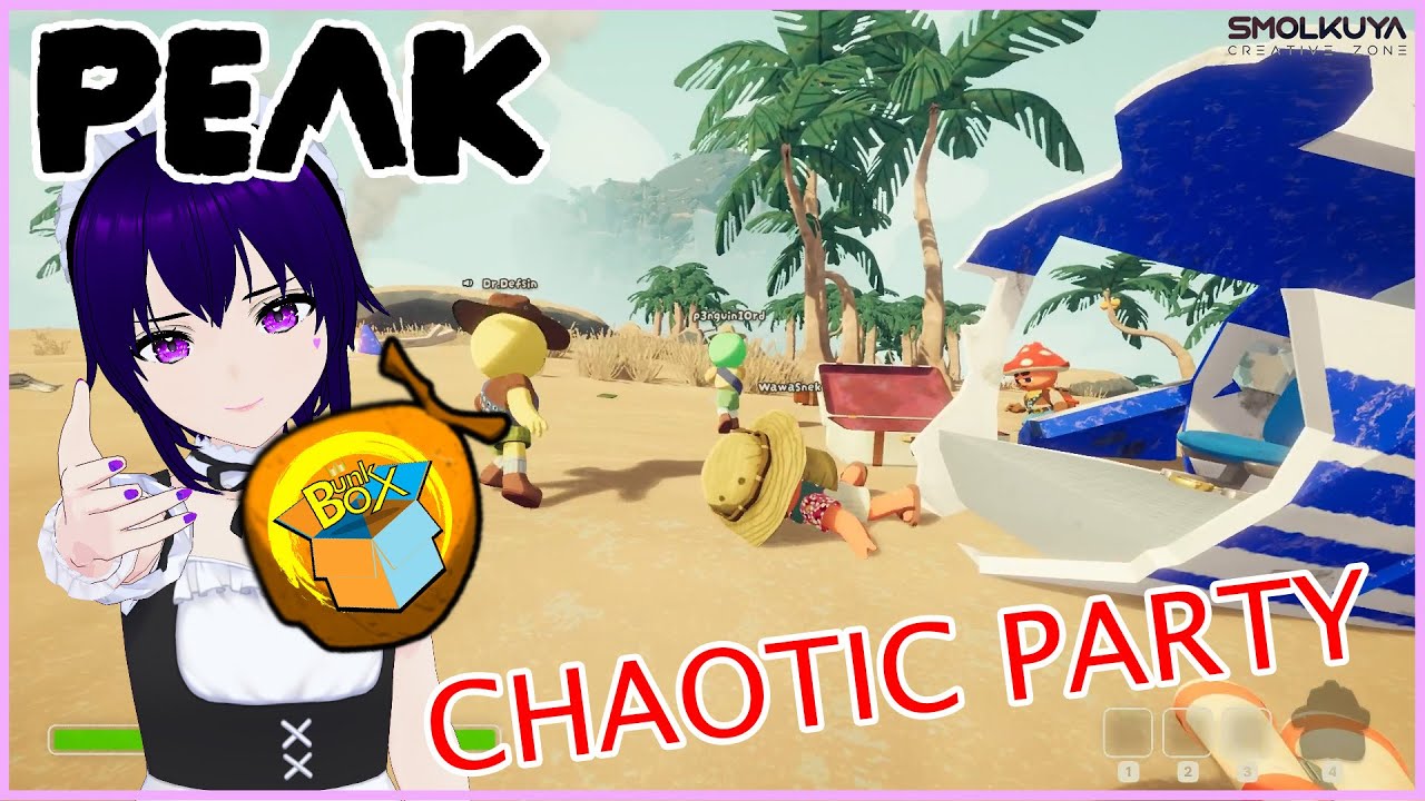 PEAK chaotic party Feat. @BunkBoxStudios - YouTube