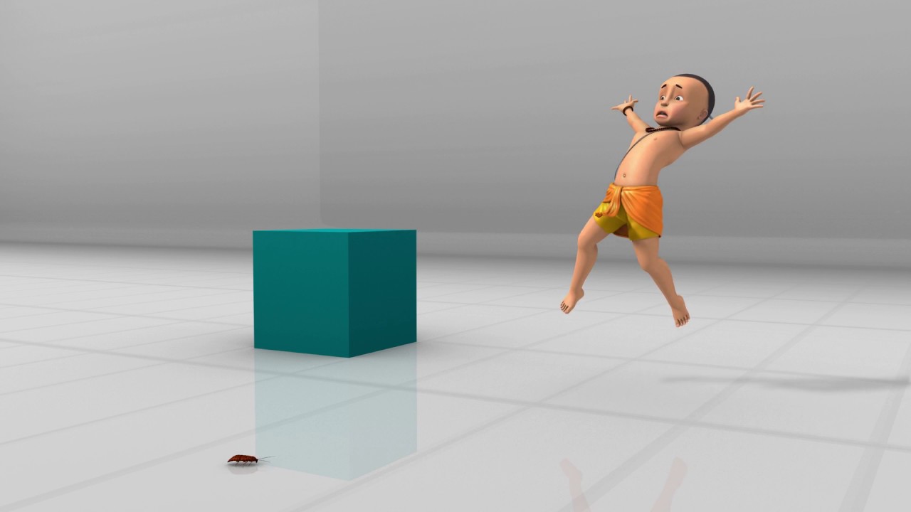 attitude walk cycle with scared animation - YouTube