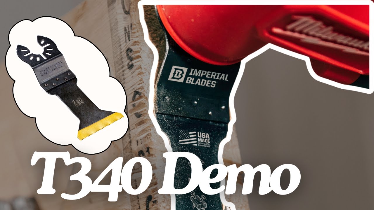 Imperial Blades T340 Demo - YouTube