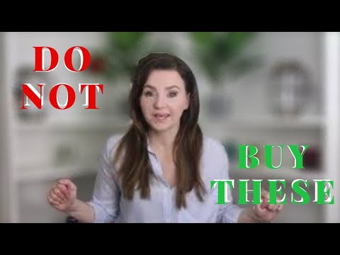 Do not buy these things | My Do not buy list - YouTube