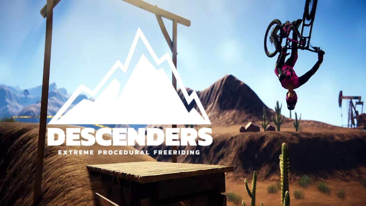 WHEELIE GANG ON MOUNTAIN BIKES | Descenders - YouTube