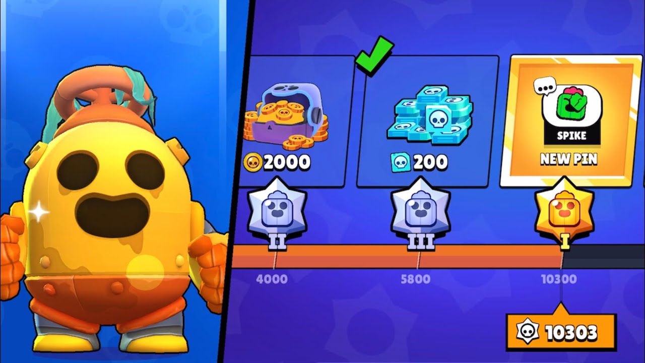 Gold 1 Spike Mastery | Brawl Stars - YouTube